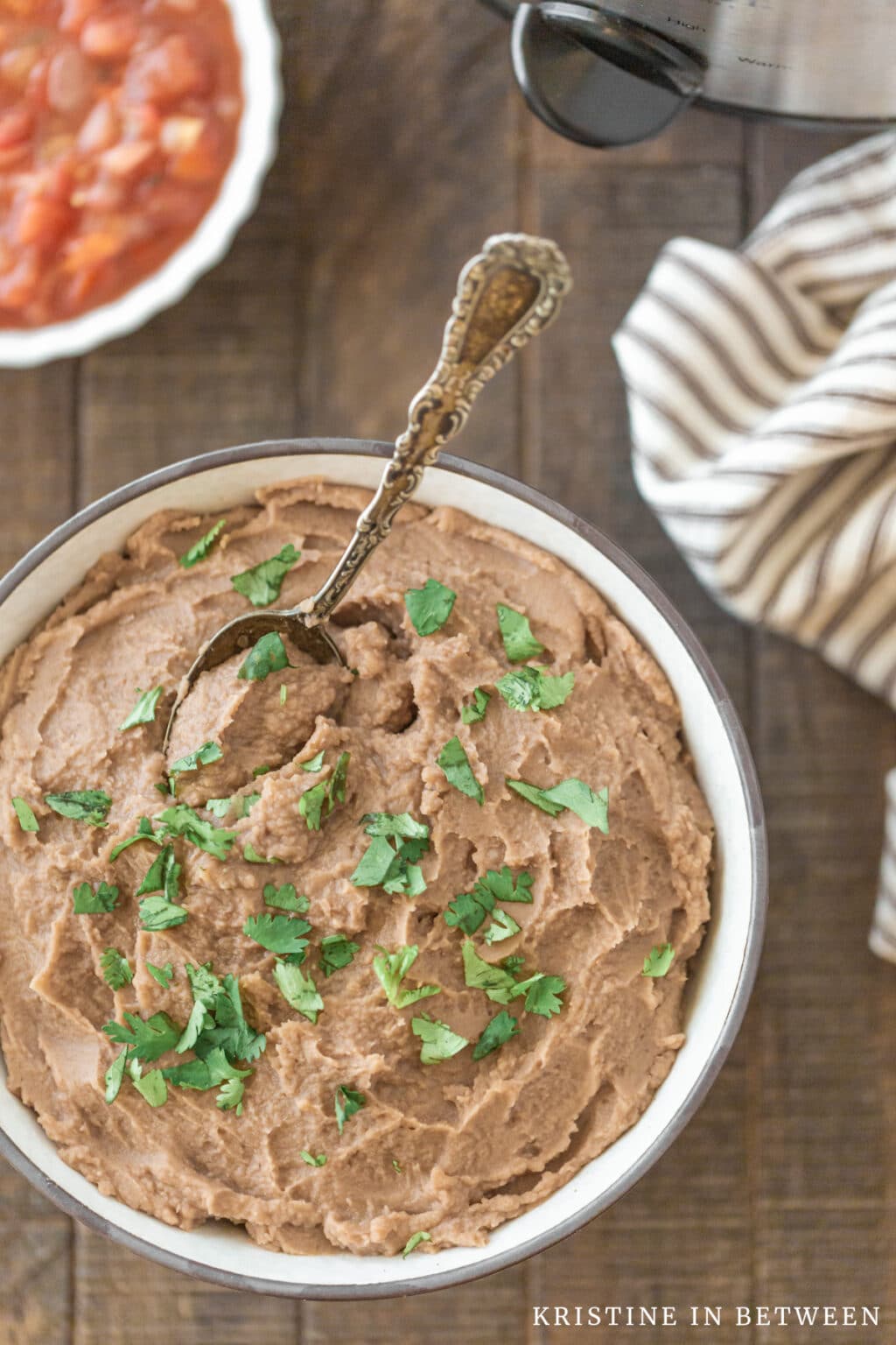 Crock-Pot Refried Beans | Kristine in Between