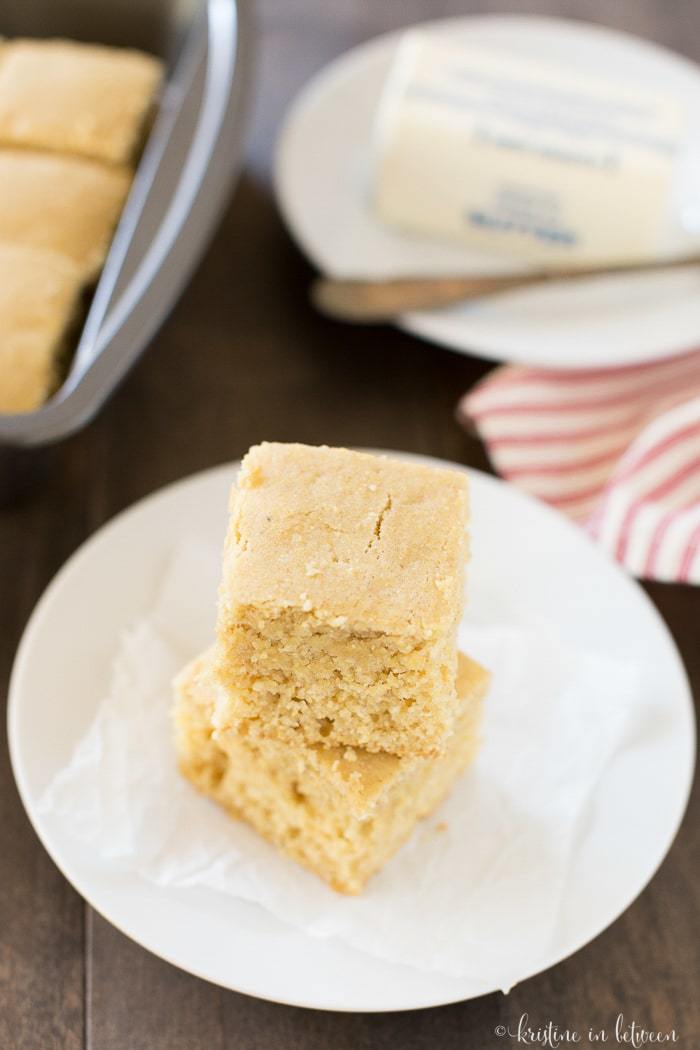 Whole Wheat Cornbread | Kristine in Between