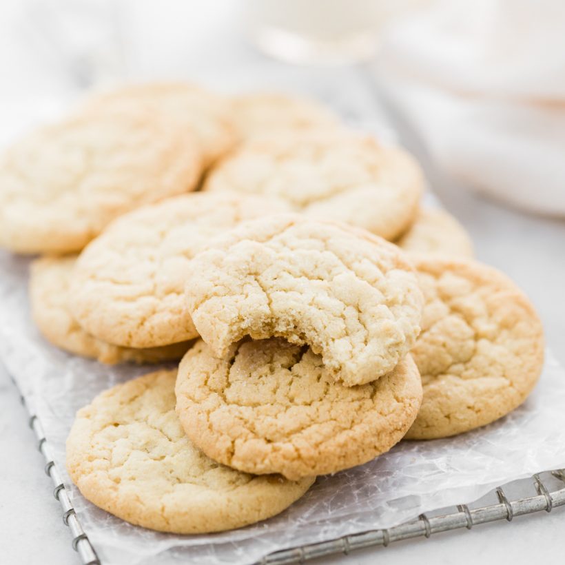 Easy No-Roll Sugar Cookies | Kristine in between