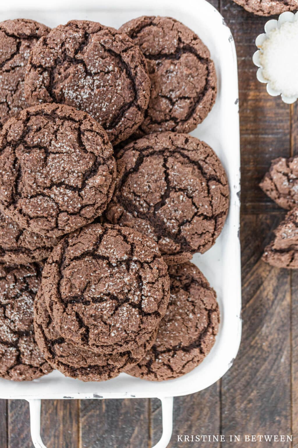 Chocolate Gingerbread Cookies | Kristine in Between