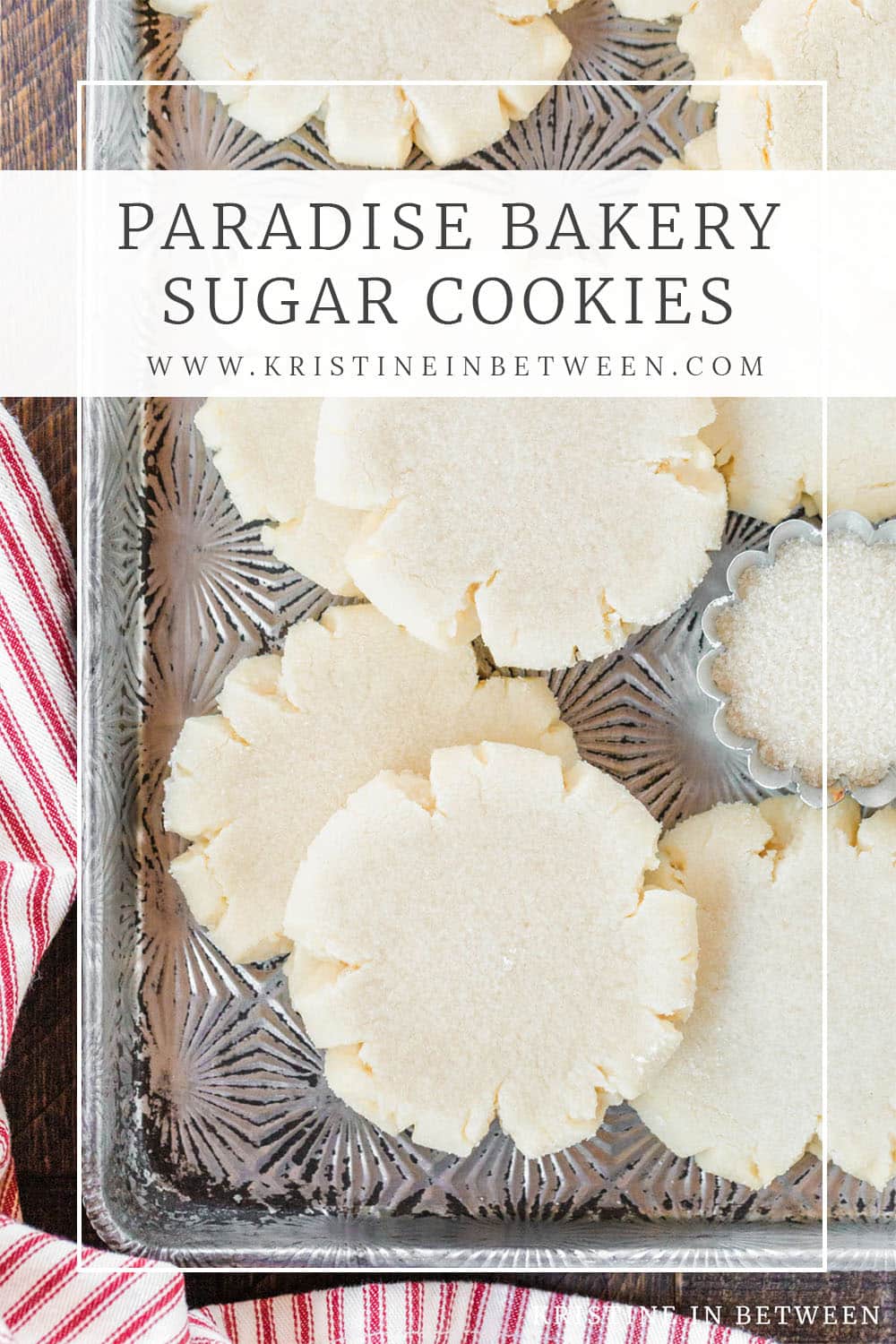 Paradise Bakery Sugar Cookies | Kristine in Between