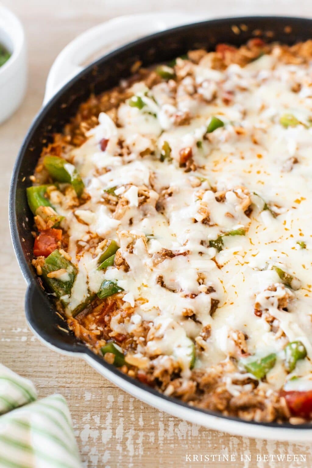 Inside Out Stuffed Peppers | Kristine in Between