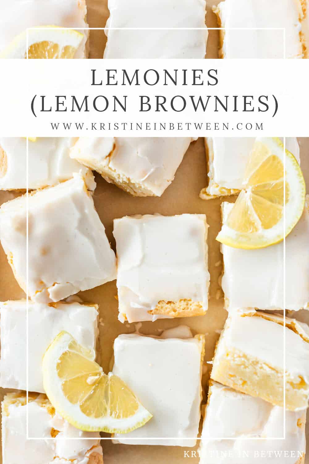 Lemonies (Lemon Brownies) | Kristine in Between