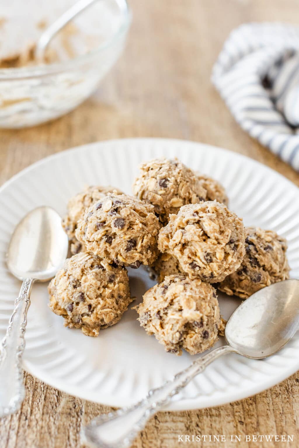 Edible Oatmeal Cookie Dough | Kristine in Between