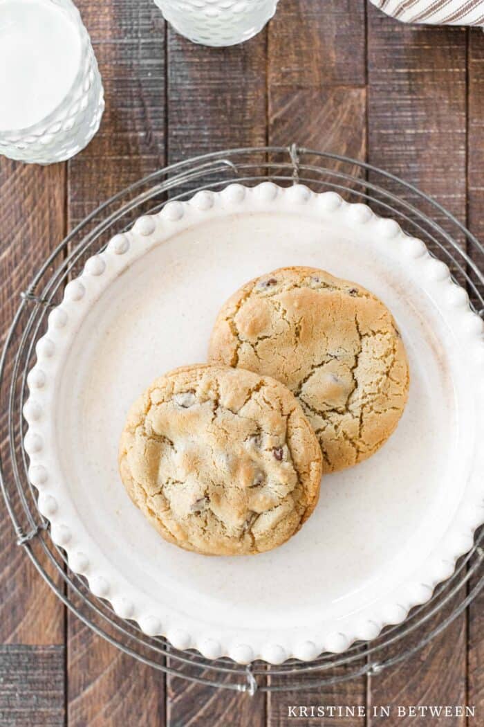 Chocolate Chip Cookies for Two | Kristine in Between