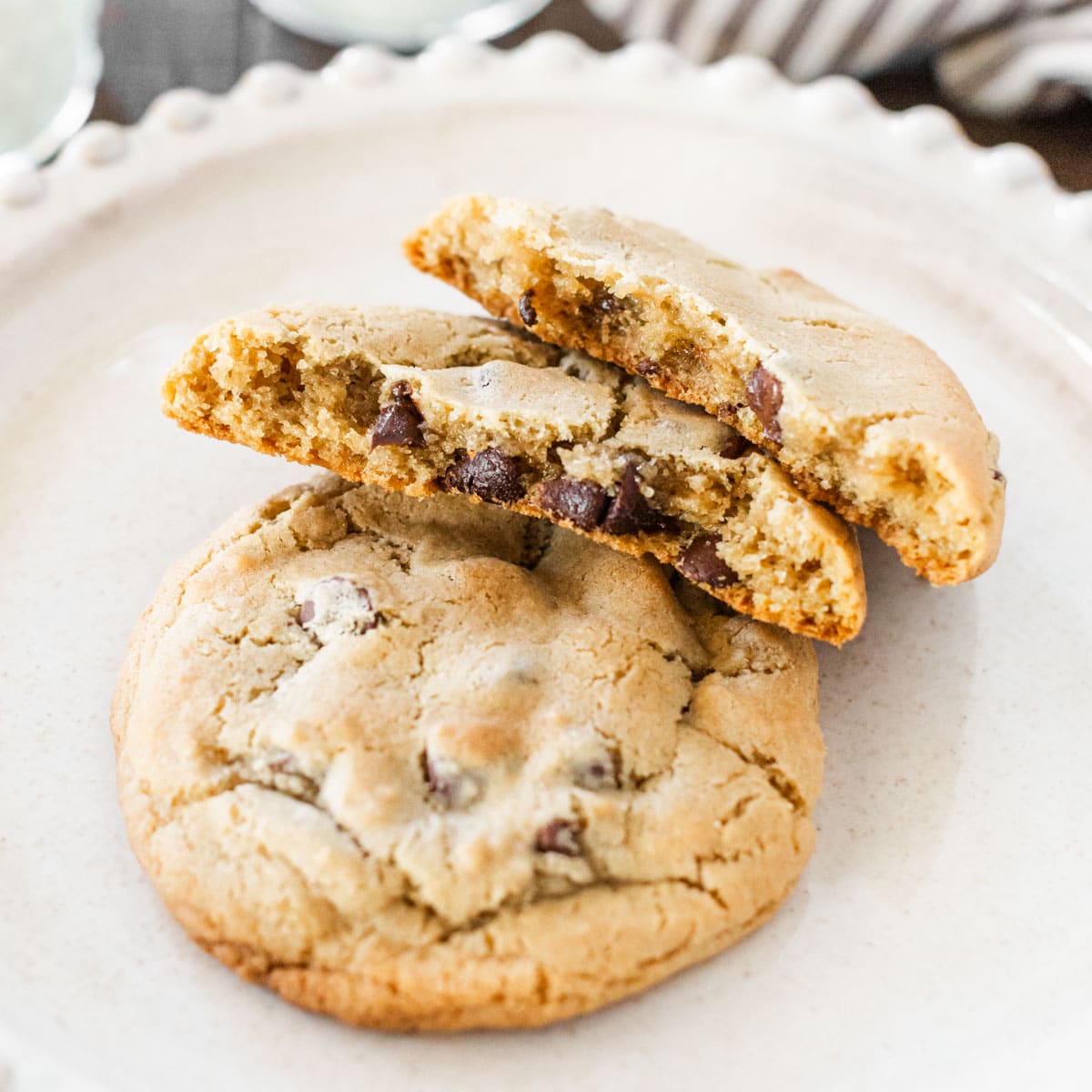 Chocolate Chip Cookies for Two | Kristine in Between
